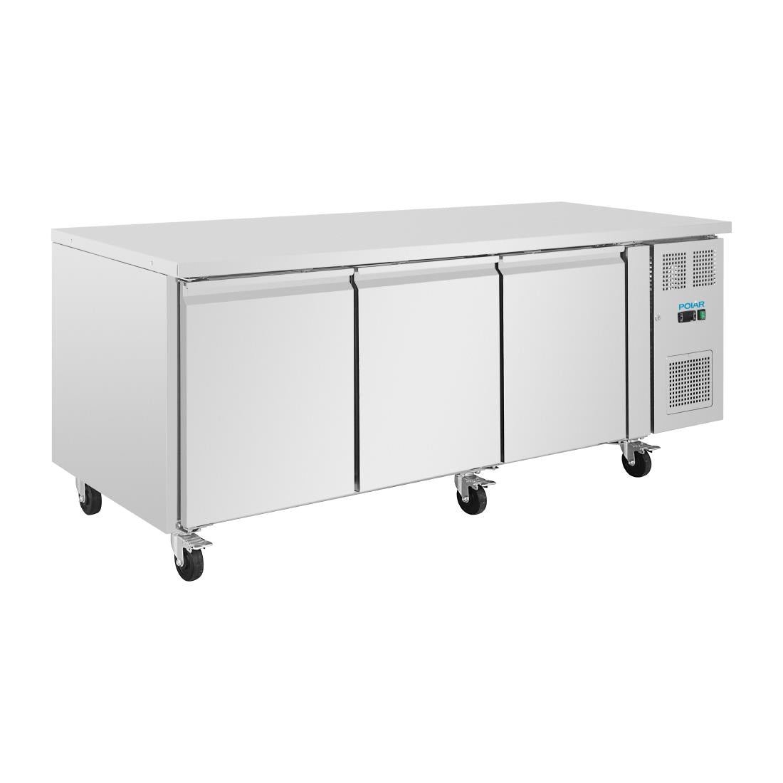 Polar U-Series Triple Door Patisserie Counter 634Ltr – Chefstuff UK