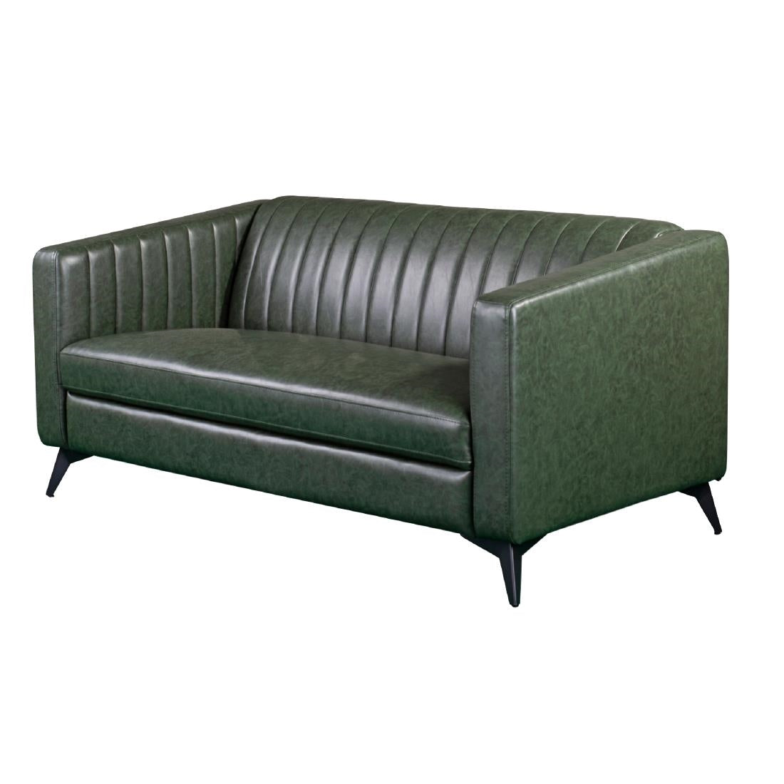 Capri 2 Seat Sofa in Bison Cedar Vinyl – Chefstuff UK