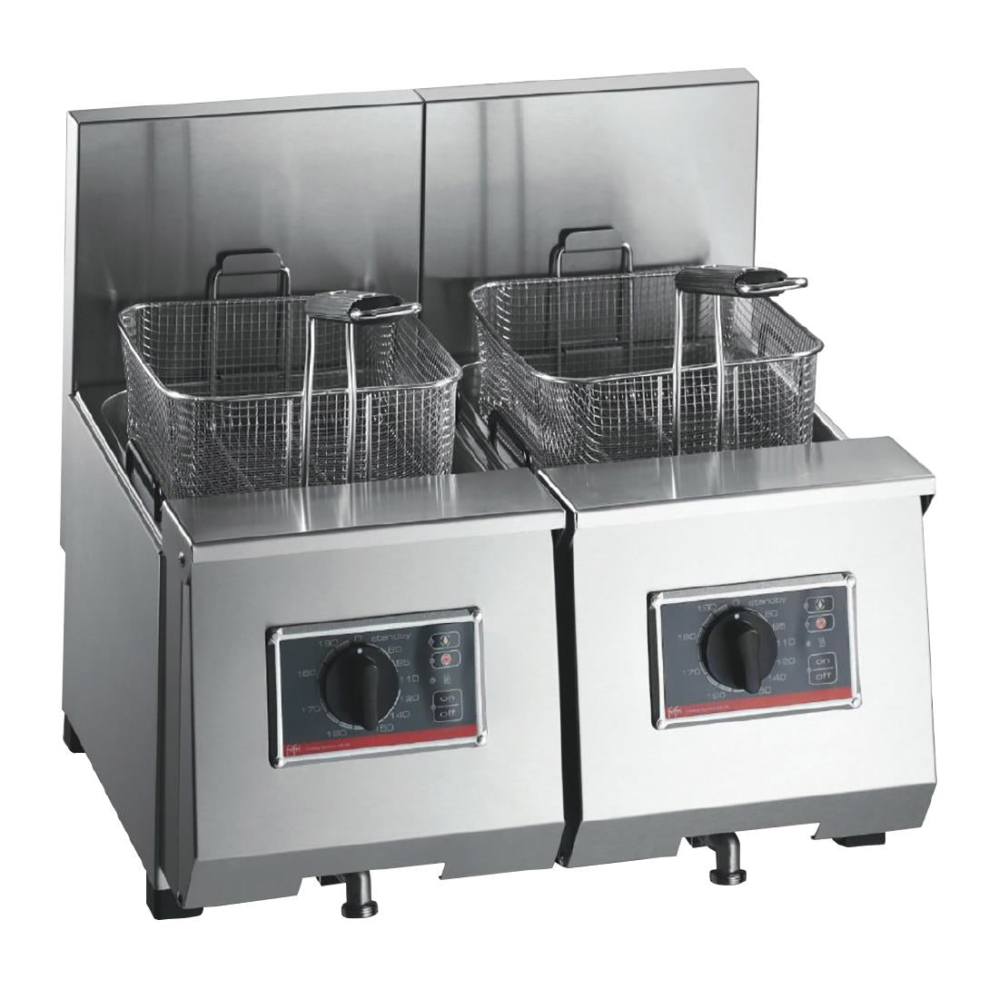 FriFri Profi+ 6+6 Countertop Electric Fryer Three Phase 650950 ...