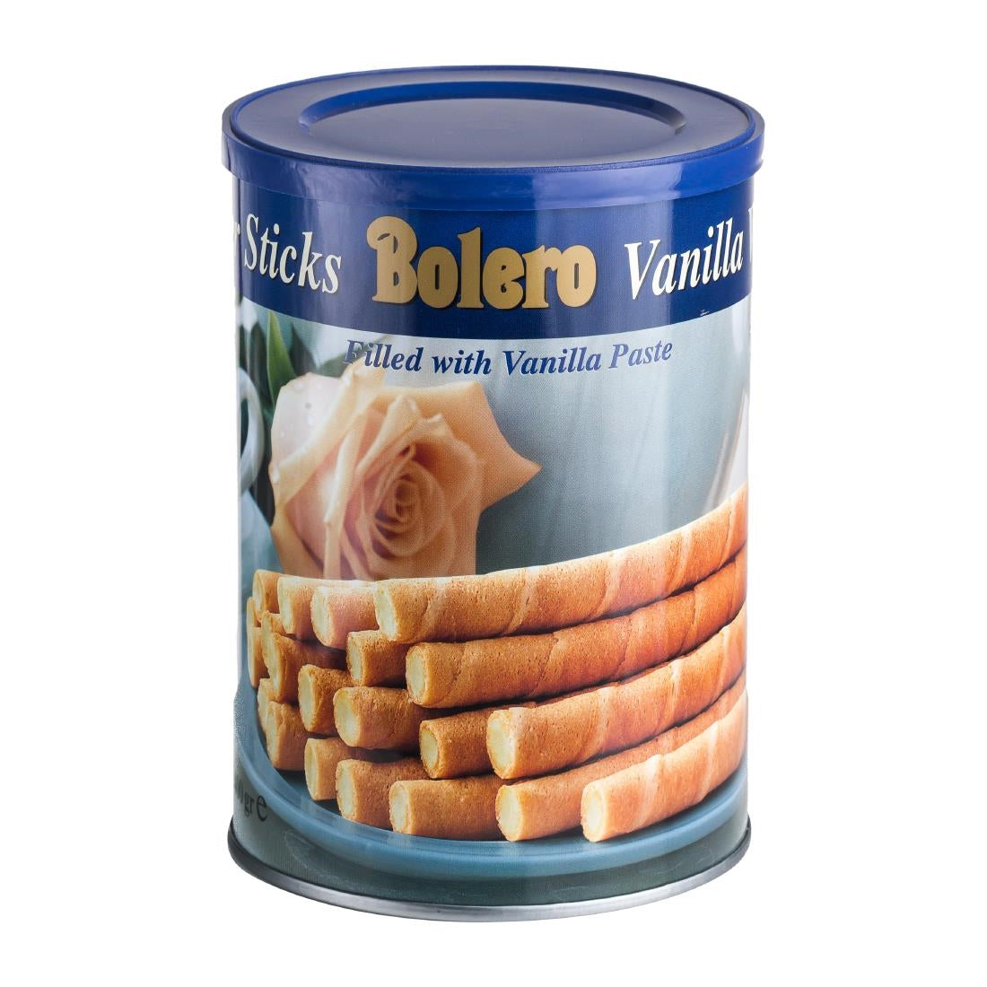 Bolero Vanilla Wafer Sticks Tin 400g – Chefstuff UK