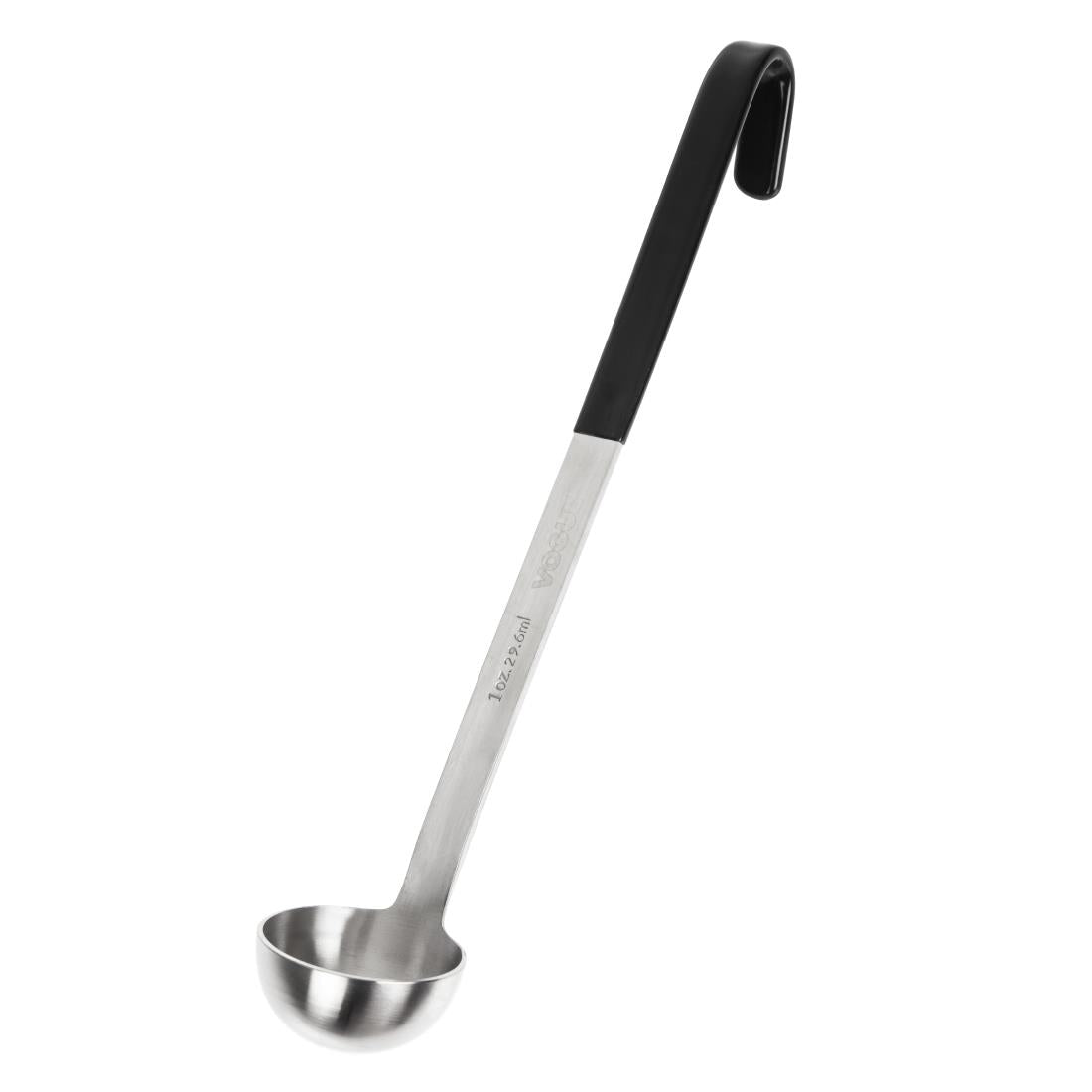 Vogue Heavy Duty Colour Coded Ladle Black 30ml – Chefstuff UK