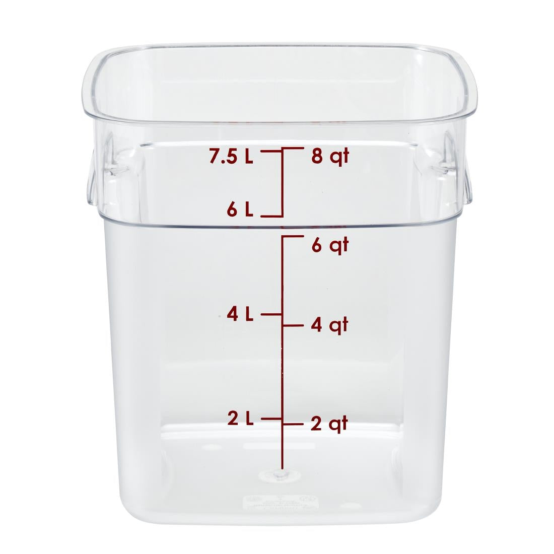 Cambro 7.6Ltr FreshPro Camsquare Food Storage Container – Chefstuff UK