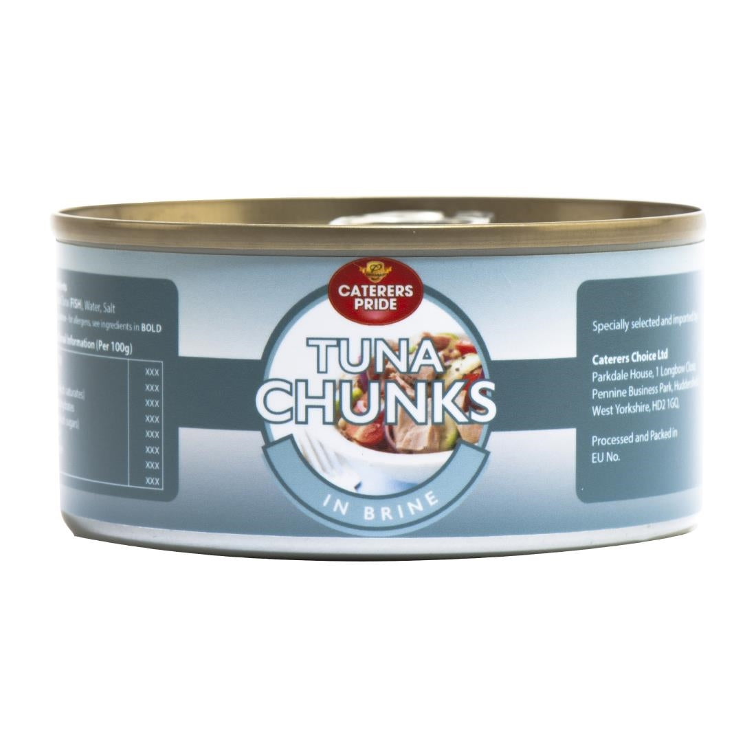 Caterers Pride Tuna Chunks in Brine 185g (12 Pack) – Chefstuff UK