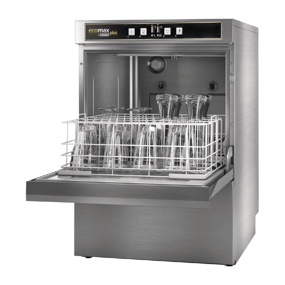 Hobart Ecomax Plus Glasswasher G515SW with Water Softener – Chefstuff UK