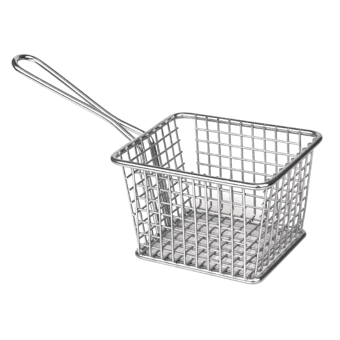 Olympia Chip basket Square with handle Large – Chefstuff UK