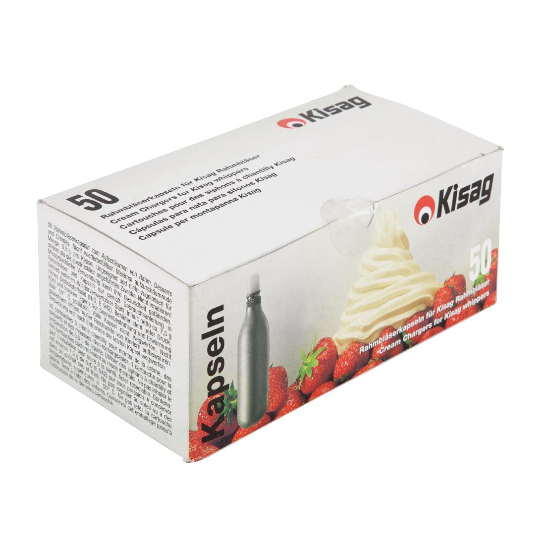 Kisag Cream Whipper Bulbs (50 Pack) – Chefstuff UK